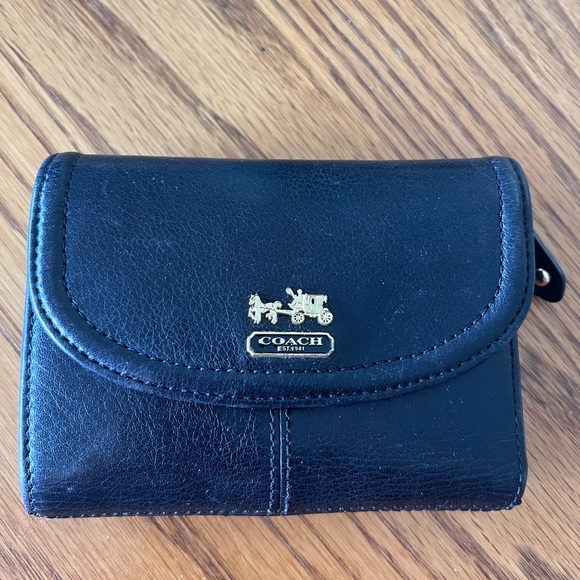 Coach | Bags | Coach Madison Flap Wallet 222014 | Poshmark